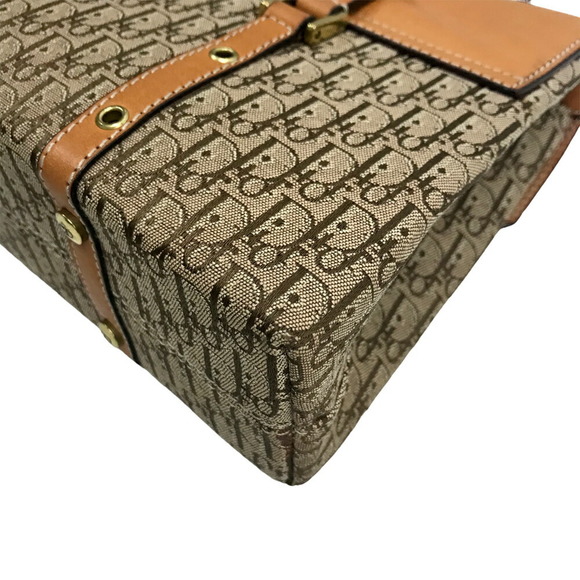 Dior | Bags | Christian Dior Street Chic Shoulder Bag Trotter Pattern ...